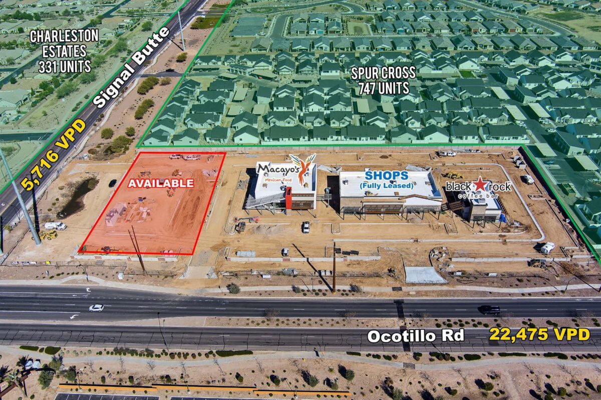 Ocotillo Road And Signal Butte Road- NEC - Velocity Retail Group