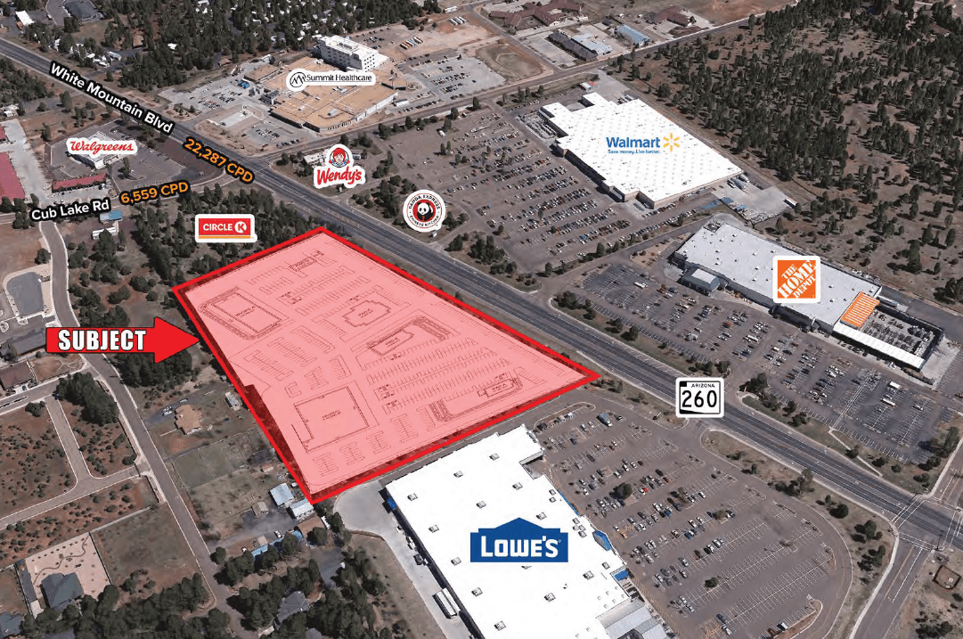 White Mountain Blvd And Cub Lake Rd - SEC - Velocity Retail Group