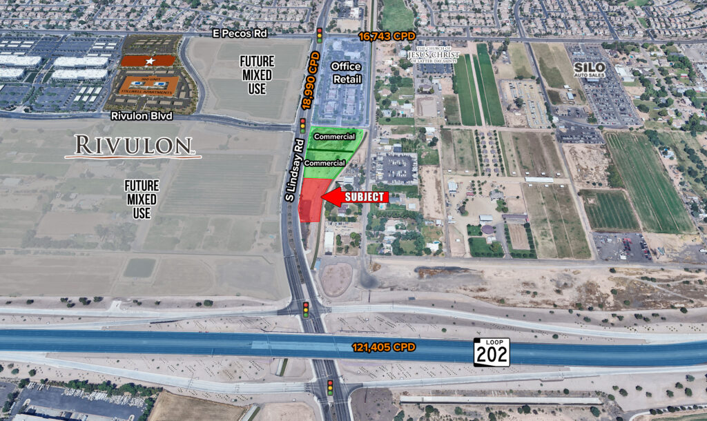 Lindsay Road & Loop 202 - NEC - Velocity Retail Group